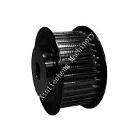 China Black Synchronous Aluminum Timing Pulley Anodic Oxidation ISO9001 for sale