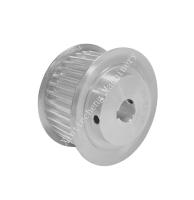 China Silver Aluminum Synchronous Timing Belt Pulley ISO 9001 3mm 5mm 6mm for sale