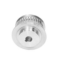 China Silver Aluminum Synchronous Timing Belt Pulley ISO 9001 3mm 5mm 6mm for sale