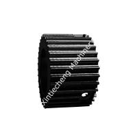 China 32 Teeth 6F Carbon Steel HTD 3M Timing Belt Pulley 10mm 12mm 15mm 20mm for sale