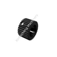 China 32 Teeth 6F Carbon Steel HTD 3M Timing Belt Pulley 10mm 12mm 15mm 20mm for sale