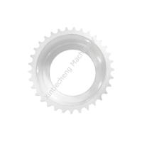 China ODM 3M Toothed Pulley Wheel Silver Aluminum Anodic Oxidation Timing Belt Pulley for sale