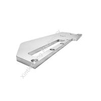 China Sandblasting Food Machinery Parts CNC Aluminum Parts Alloy Right Plate for sale