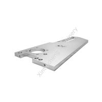 China Sandblasting Food Machinery Parts CNC Aluminum Parts Alloy Right Plate for sale