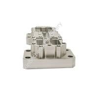 China Silver CNC 5G Microwave Cavity Filter Sandblasting Anodizing Custom CNC Parts for sale