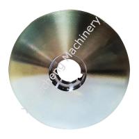 China Blue White Steel Roller Wheel Blue White Zinc Plating Custom Machined Parts ISO9001 for sale
