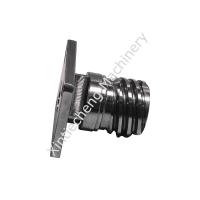 China Anodizing CNC Machining Aerospace Parts Aircraft Connector Custom Grey for sale