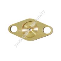 China OEM CNC Food Machinery Parts Stainless Steel Copper Plated Finishing Copper for sale