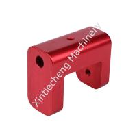 China Red CNC Medical Machined Parts Anodized Aluminum Turned Parts for sale