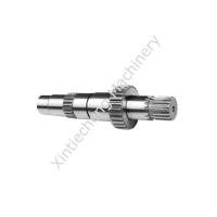 China Stainless Steel Shaft Spare Parts Spline Gear Shaft Power Transmission Components for sale