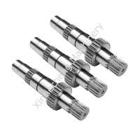 China Stainless Steel Shaft Spare Parts Spline Gear Shaft Power Transmission Components for sale