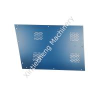 China Deep Blue Aluminum Sheet Metal Working Parts Customized Processing for sale