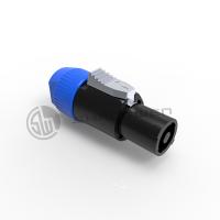 China 30A Loudspeaker Connector Electrical 4 Pin Speakon Connector for sale
