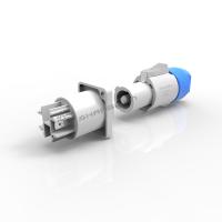 China 250v 3pin powercon indoor female socket plug for LED for sale