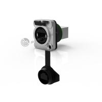 China Ethernet 8 Pin Waterproof Connector Socket Female Connector Rj45 for sale