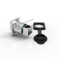 China Electrical Waterproof Rj45 Female Connector Outdoor Industrial Chassis Connector for sale