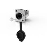 China Electrical Waterproof Rj45 Female Connector Outdoor Industrial Chassis Connector for sale