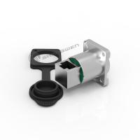 China Electrical Waterproof Rj45 Female Connector Outdoor Industrial Chassis Connector for sale