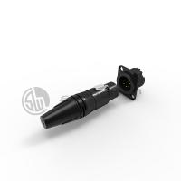 China Industrial XLR Male Connector Socket Audio 5 Pin Connector Electrical for sale
