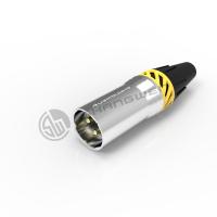 China Audio XLR 3 Pin Male Female Plug Connector Electrical IP65 Waterproof for sale