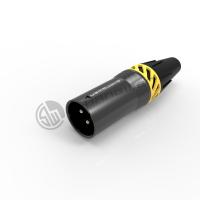 China Audio XLR 3 Pin Male Female Plug Connector Electrical IP65 Waterproof for sale