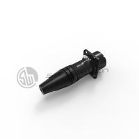 China Indoor Custom XLR 4 Pin Male Female Connector Plug Socket Zinc Alloy Shell for sale