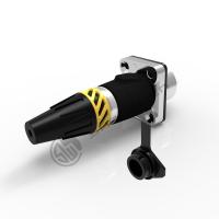 China Audio XLR Connector Outdoor Waterproof 5 Pin Connector Male Socket for sale