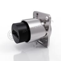 China Indoor Outdoor Panel Mount Connector Female Male Ip65 Waterproof Data Cable Connector for sale