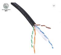 China Flexible Soft Cat6a Cat6 Ethernet Patch Cable 24awg Antifreeze Engineering Level UTP Cable for sale