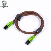 China Luminous Ethernet Patch Cable 4P PVC LSZH Jacket High Speed Copper Cable for sale