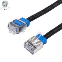 China 28awg Short Body FTP Patch Cord Rj45 Cat5e 4P Ethernet RJ45 Computer Network Cord, Cat5/Cat5e/Cat6 LAN Cable UTP 24AWG+100% Copper Wire for sale
