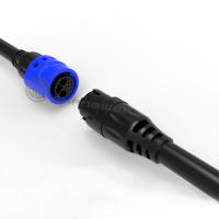 China M19 waterproof Connector Self Locking Industrial  Female Connector 3+9 PinSignal power integrated for sale