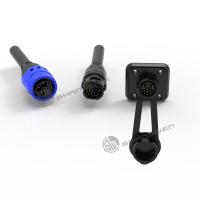 China M19 waterproof Connector Self Locking Industrial  Female Connector 3+9 PinSignal power integrated for sale