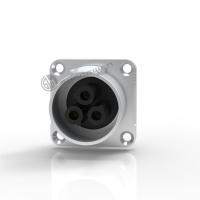 China Metal IP67 Power Connector Anti Interference Waterproof 3 Pin Connector Female for sale