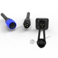China Stable 3 Pin Waterproof Connector Socket Male Connector Electrical CE Approved for sale
