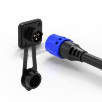 China Stable 3 Pin Waterproof Connector Socket Male Connector Electrical CE Approved for sale