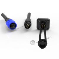 China IP67 M19 Connector 4 Pin  Waterproof Female Connector For industrial Solder Cable for sale