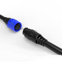 China M19  Power Connector IP67 Self Locking Industrial 5 Pin Female Connector for sale
