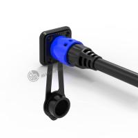 China M19 Female Electrical Plug Connector IP67 6 Pin Waterproof Connector Industrial for sale