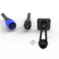 China M19 Female Electrical Plug Connector IP67 6 Pin Waterproof Connector Industrial for sale