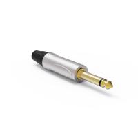 China Versatile 6.35 Mm Jack Plug Connector Metal For Electronic Devices for sale