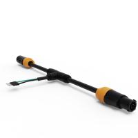 China T-Line PVC Insulated Custom Power Cables 20A 250V 3 Channel Splitter Power Cable for sale