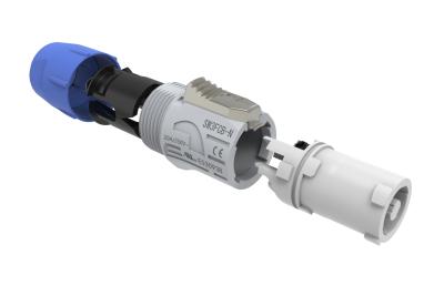 China waterproof circular connector 3 Pin Circular Power Connector Electrical Powercon Male PA6 Material for sale