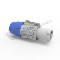 China waterproof circular connector 3 Pin Circular Power Connector Electrical Powercon Male PA6 Material for sale