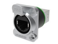 China Audio Ethernet Chassis Connector indoor Electrical Rj45 8 Pin Connector for sale