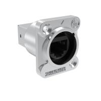 China Female Industrial Waterproof Rj45 Connector for Outdoor Industrial Chassis for sale
