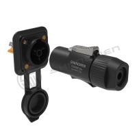 China Outdoor Power LED IP65 Waterproof Male Plug Connector 3Pin 250V Speakon Connector for Industrial Electronics Accessories for sale
