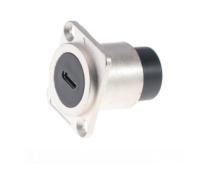 China USB TYPE C Zinc Alloy Square Data Connector Dustproof Audio Data Connector for Industrial Electronics Accessories for sale