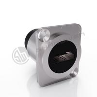 China Industrial Electronics Accessories Zinc Alloy Square Data Connector for Audio Data via USB for sale