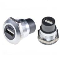China USB 2.0 Zinc Alloy Round Data Connector for Dustproof Audio Data Transfer Solution for sale